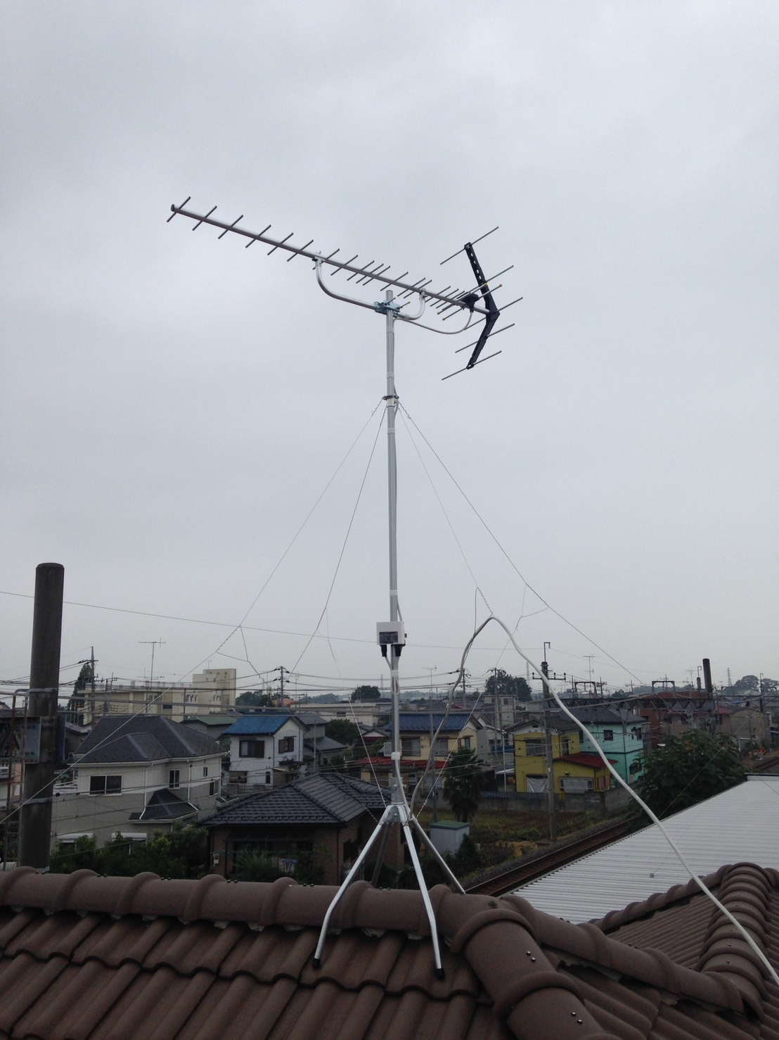 加須市｜埼玉県｜テレビアンテナ工事施工例｜株式会社電翔