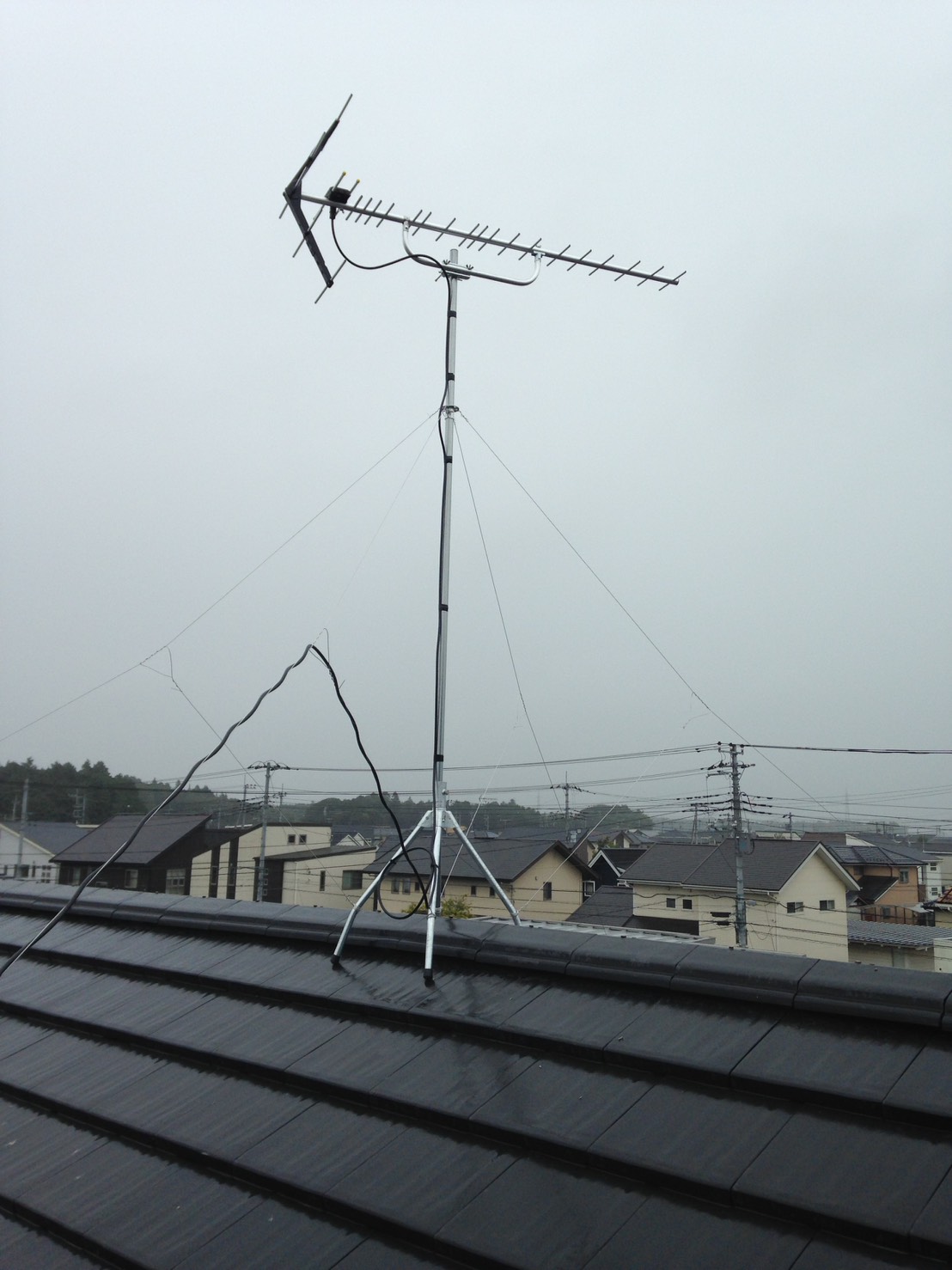 つくば市｜茨城県｜テレビアンテナ工事施工例｜株式会社電翔